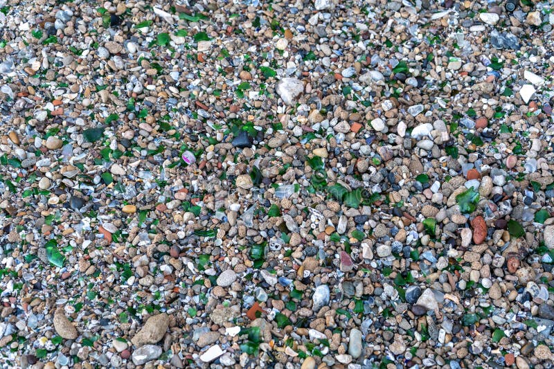 Microplastics on Sand Beach. Micro Plastics Garbage, Tiny Trash Pieces ...