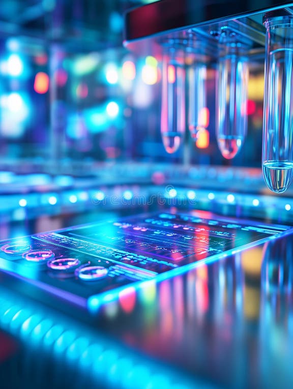 Microplate Reader with Digital Interface in Laboratory Setting for ...