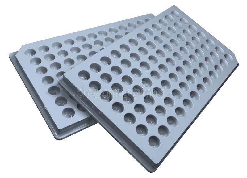 Microplates stock illustration. Illustration of microplate - 31319054