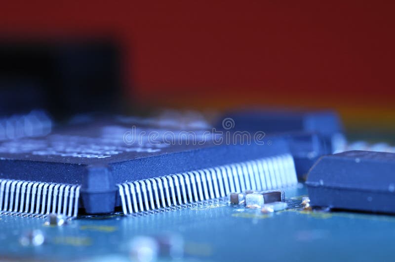 Microprocesseur image stock. Image du détail, puce, données - 25041463
