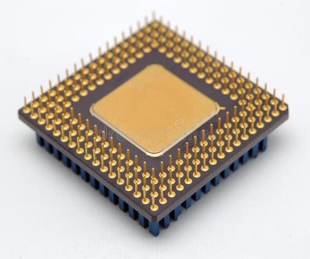 Microprocessor stock image. Image of chip, equipment, manufacturing ...