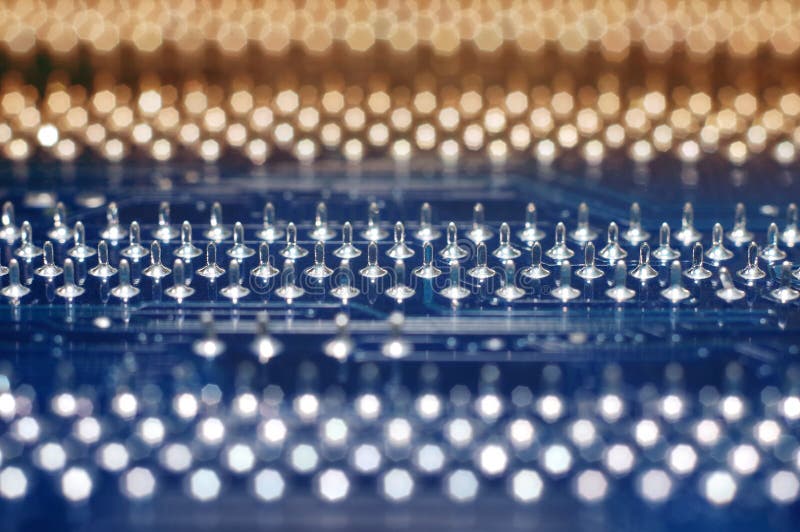 Microprocessor stock image. Image of components, network - 3426797