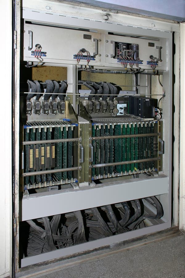 Microprocessor Control Unit Box of Electric Device. Stock Photo - Image ...