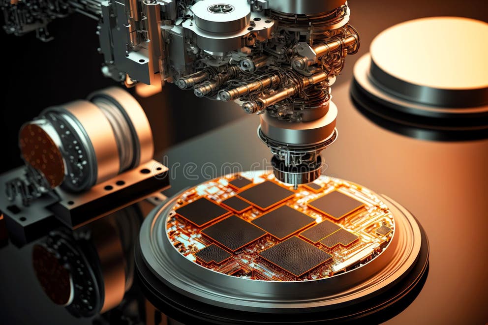 Microprocessor and Microcircuit Industry Wafer Semiconductor ...