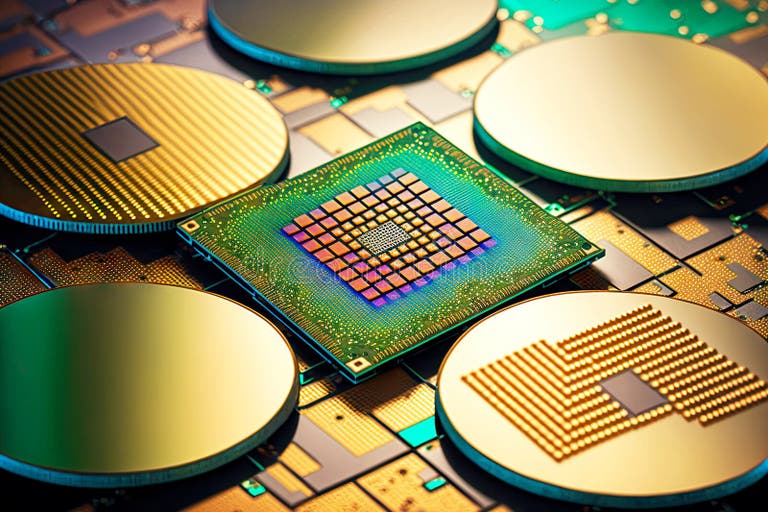 Microprocessor and Microcircuit Industry Wafer Semiconductor ...