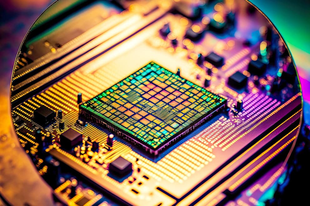 Microprocessor and Microcircuit Industry Wafer Semiconductor ...