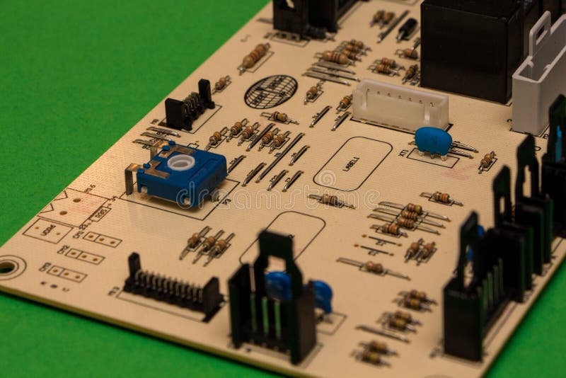 Microelectronics Hardware Concept. Stock Image - Image of electronics ...