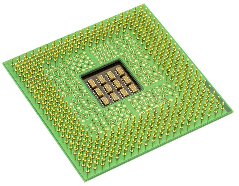 Microprocessor stock photo. Image of circuit, plated - 52537006