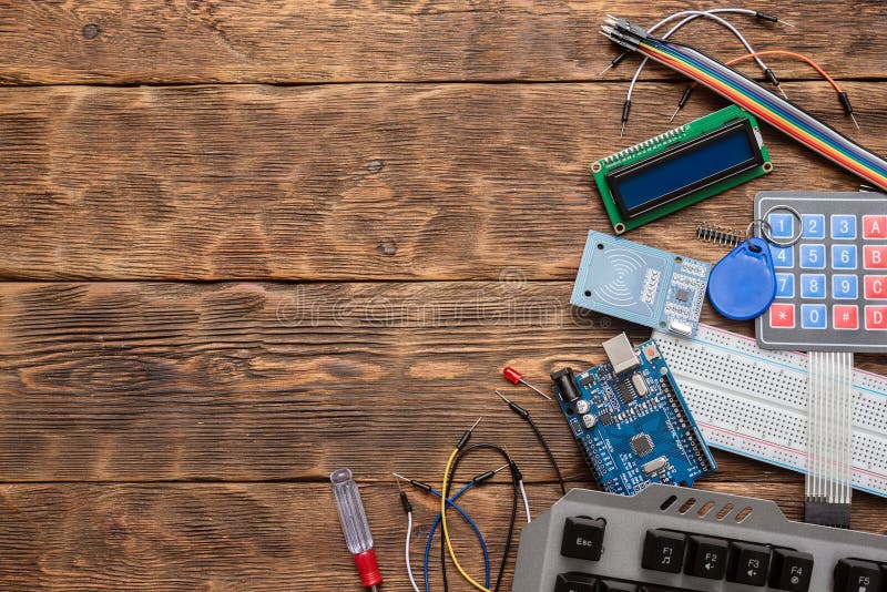 Microprocessor programming stock photo. Image of coding - 205292882