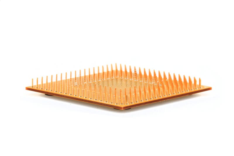 Old Microprocessor As Technology Background Stock Photo - Image of ...