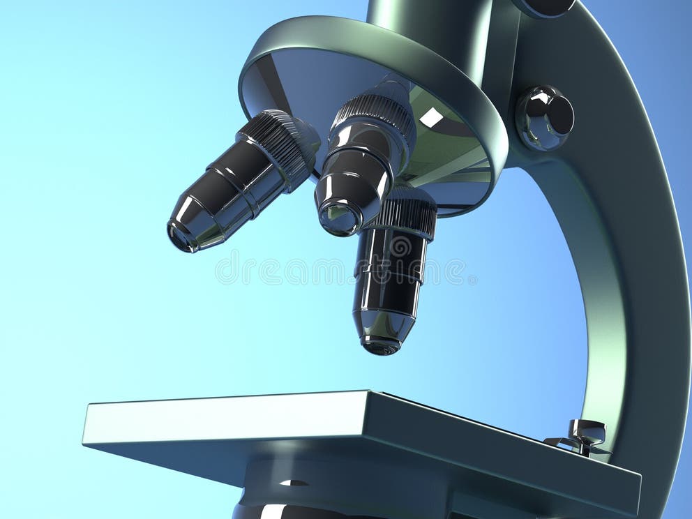 Metallic Laboratory Microscope Stock Illustrations – 351 Metallic ...