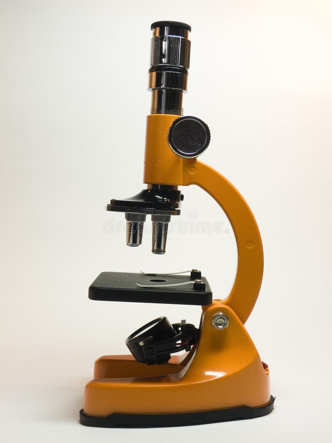 Simple microscope stock photo. Image of discovery, biotechnology - 28231186