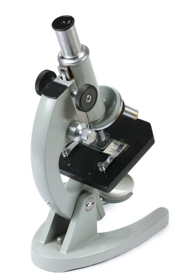 Blue microscope stock image. Image of examine, exploration - 8668611