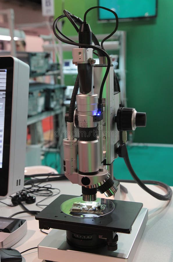 Microscope stock image. Image of education, research - 27084675