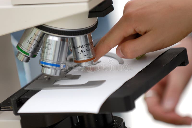 Microscope stock image. Image of microscope, examine, science - 3803325