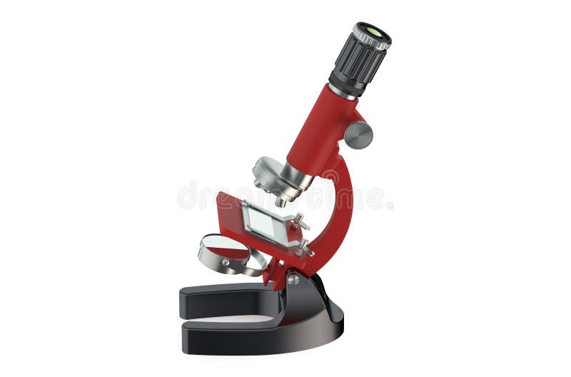 Microscope illustration stock. Illustration du découpage - 56365125