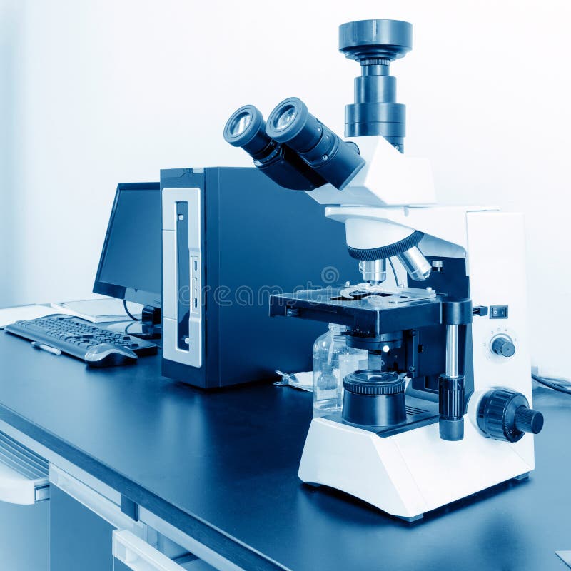 Microscope stock photo. Image of background, macro, chemistry - 50501928