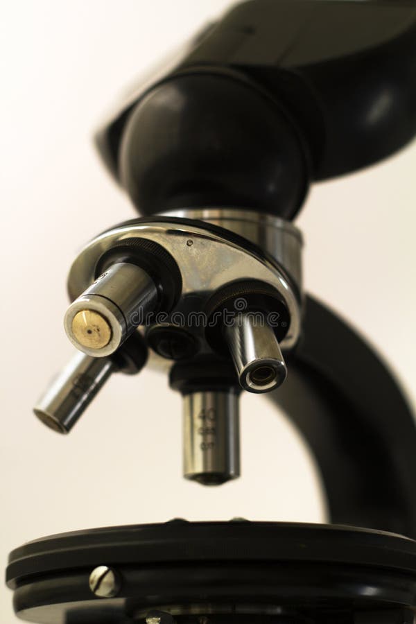 Microscope for analysis stock image. Image of hospital - 46161307