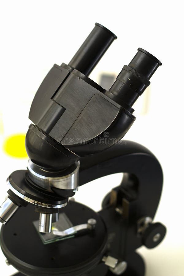 Microscope for analysis stock image. Image of microscope - 46161339