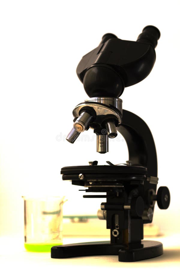 Microscope for analysis stock image. Image of professional - 46161427