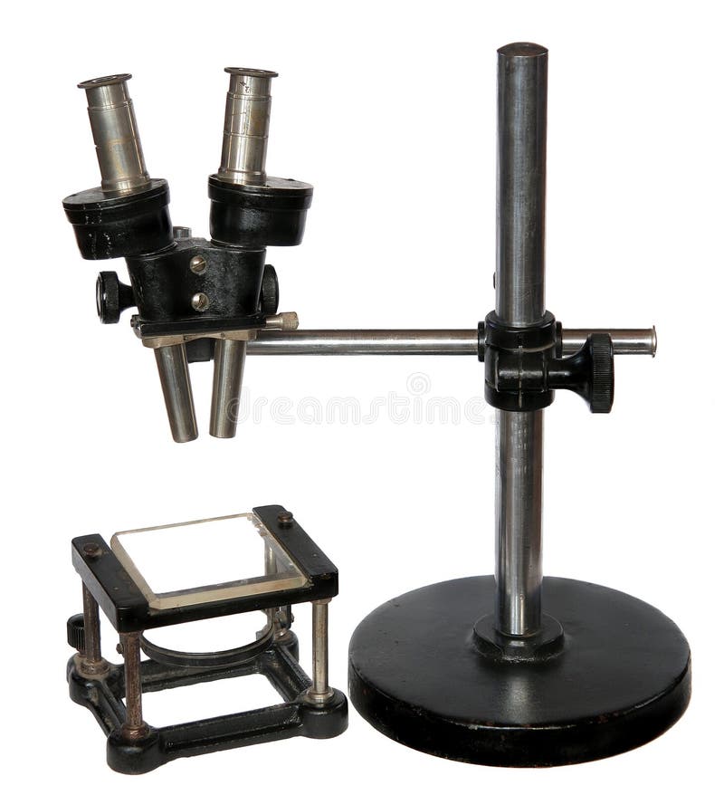 Vintage Microscope Top View Stock Photos - Free & Royalty-Free Stock ...
