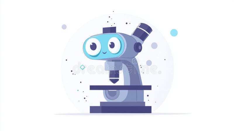 Microscope Cartoon Character Stock Illustrations – 9,584 Microscope ...