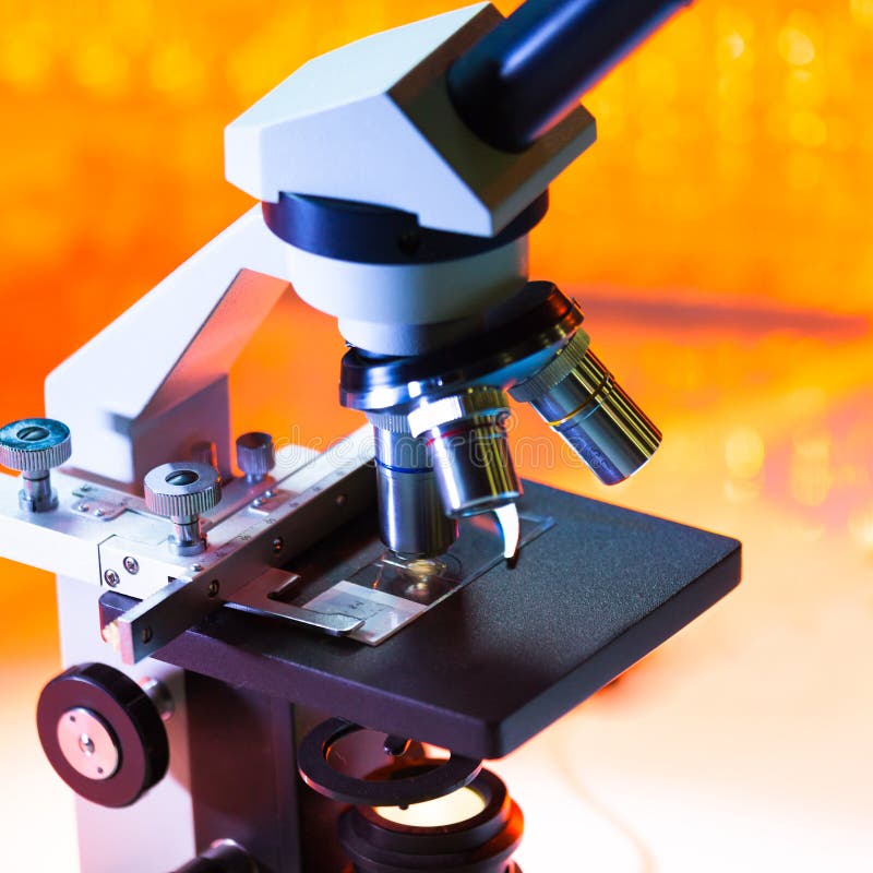 Microscope stock image. Image of macro, experiment, discovery - 2126127