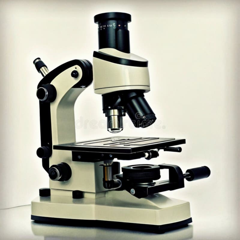 Microscope. Concept Assessment and Research Scientists Stock ...