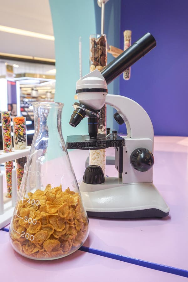 Simulation Science Laboratory Stock Photo - Image of pipette, concept ...