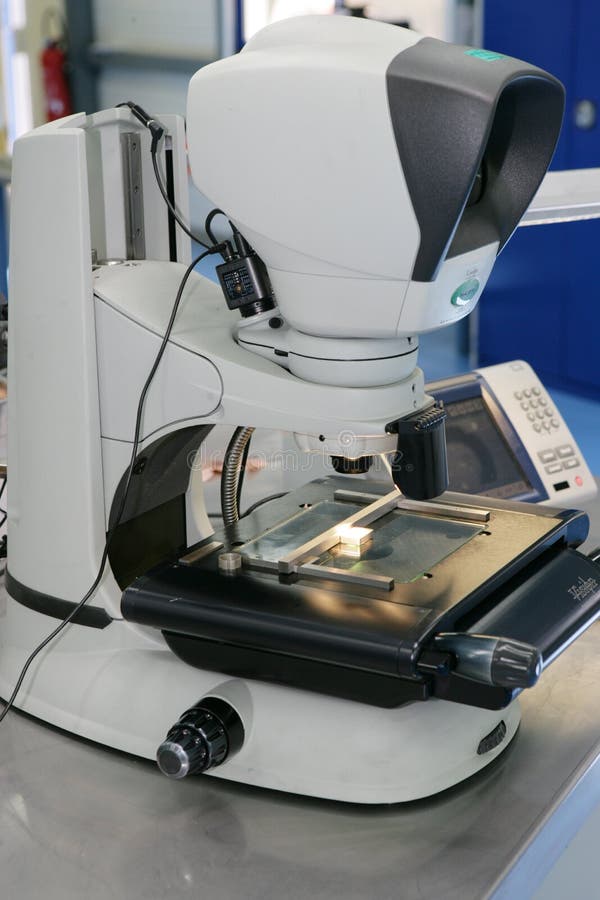 Microscope stock image. Image of industrial, control - 31244457