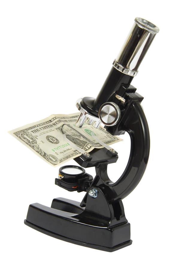 Microscope Money Stock Photos - Download 170 Royalty Free Photos