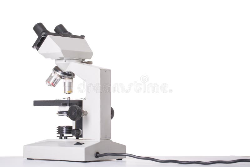 Microscope Equipment in Science Laboratory Stock Photo - Image of ...