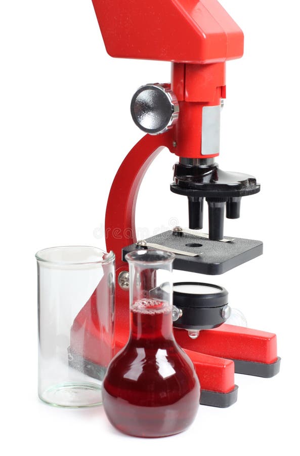 Microscope and glasses stock photo. Image of microscope - 36657296