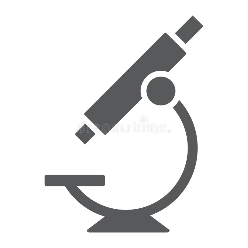 Microscope Icon. Vector Illustration of a Microscope. Hand Drawn ...