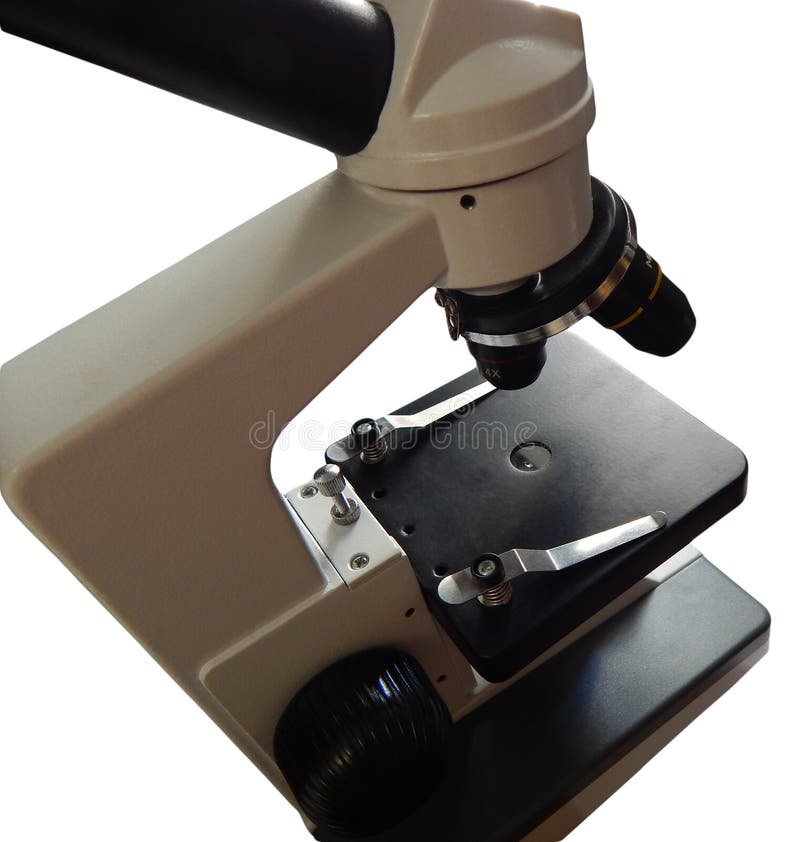 Microscope from high angle stock photo. Image of micro - 178467086