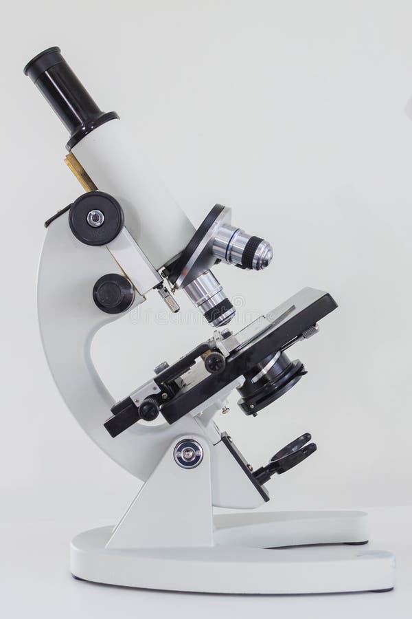 Microscope from high angle stock photo. Image of micro - 178467086