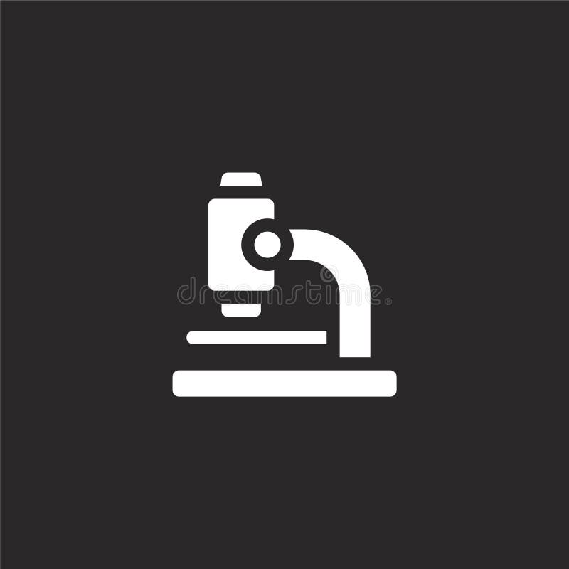 Black Icon Microscope Stock Illustrations – 12,413 Black Icon ...