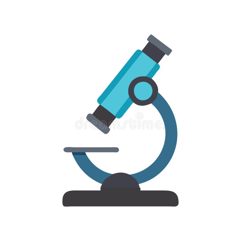 Microscope Icon for Laboratory Analysis Stock Vector - Illustration of ...