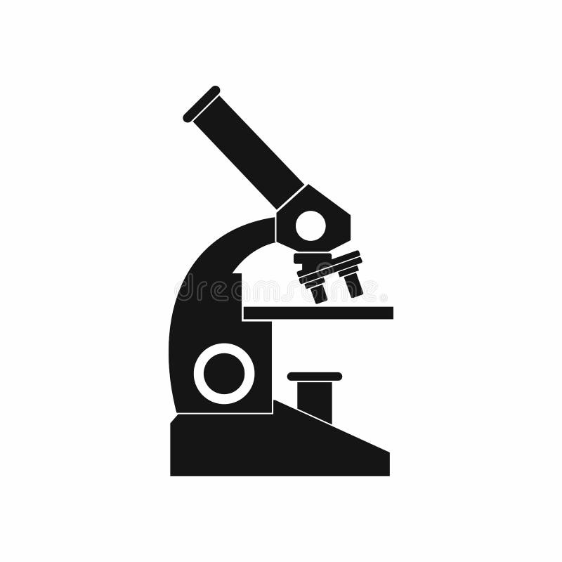 Microscope Icon, Isometric 3d Style Stock Vector - Illustration of ...