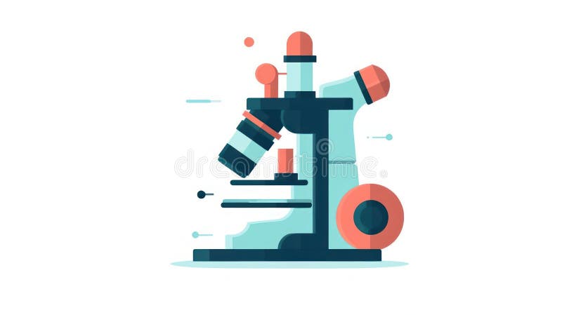A Microscope Icon Representing the Use of Microscopic Data in Big Data ...