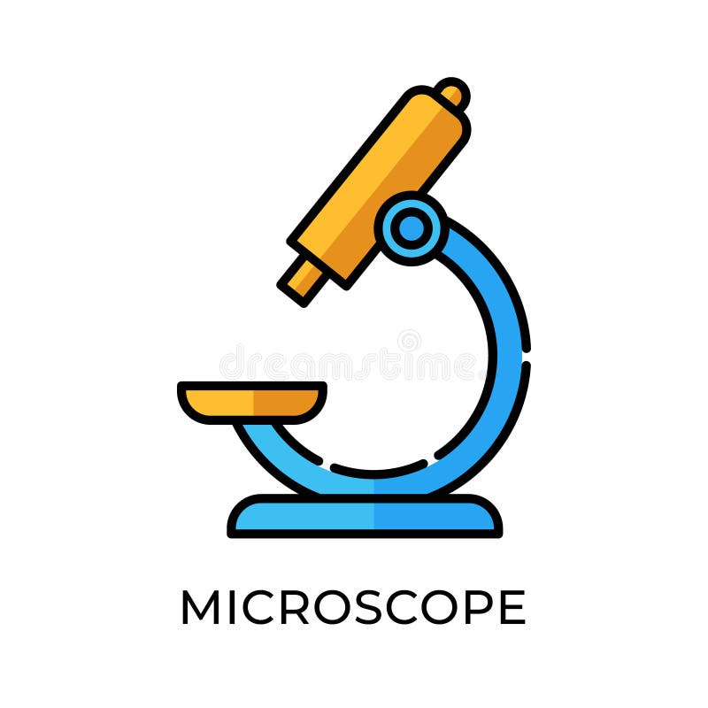 Microscope Icon Vector Illustration. Microscope Vector Design ...