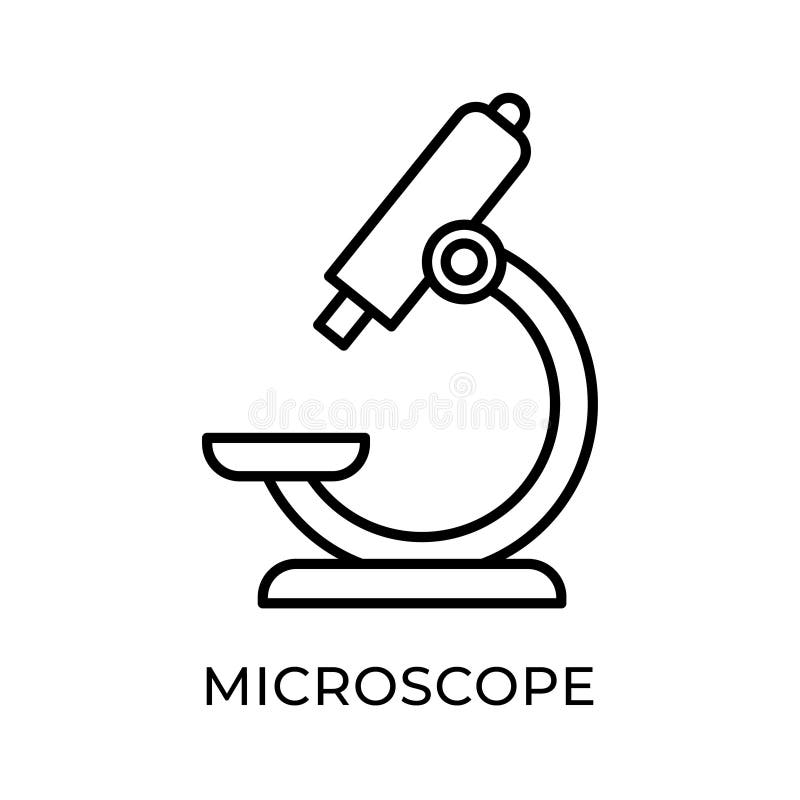 Microscope Icon Vector Illustration. Microscope Vector Design ...