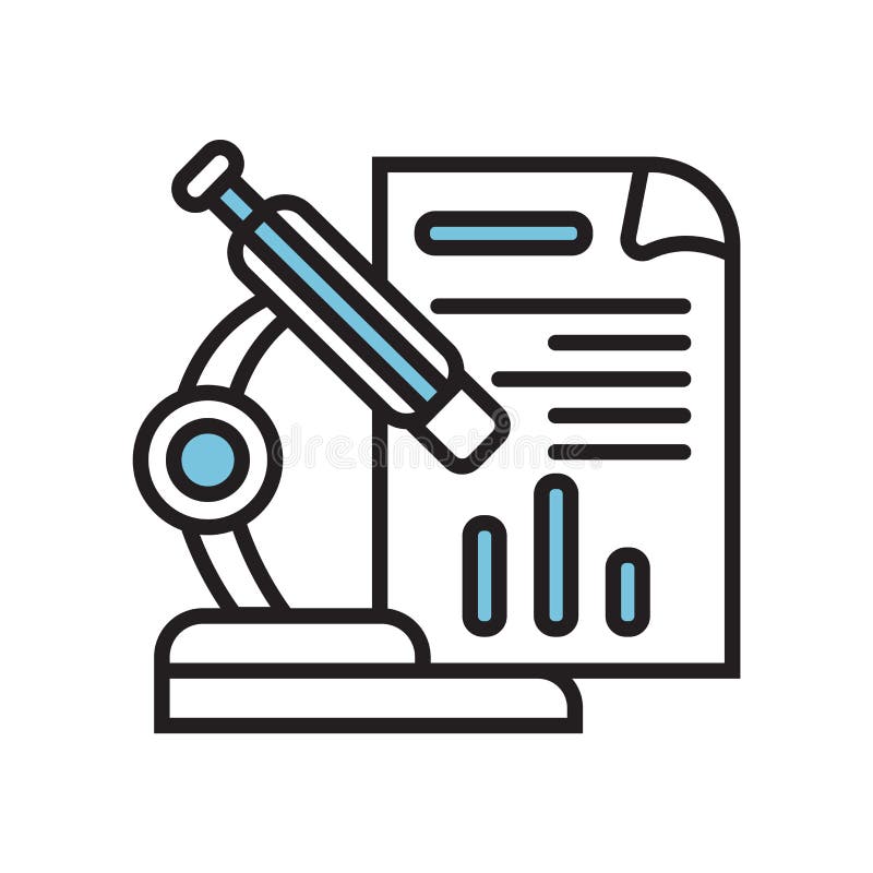 Microscope Icon Vector Sign and Symbol Isolated on White Background ...