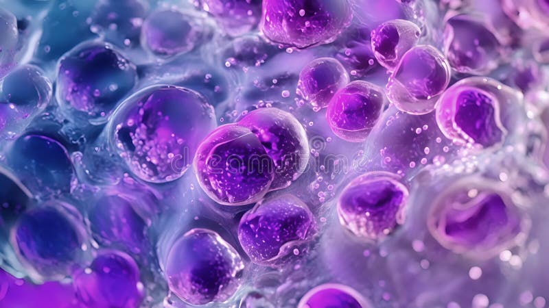 A Microscope Image Showcasing the Transformation of Stem Cells into ...