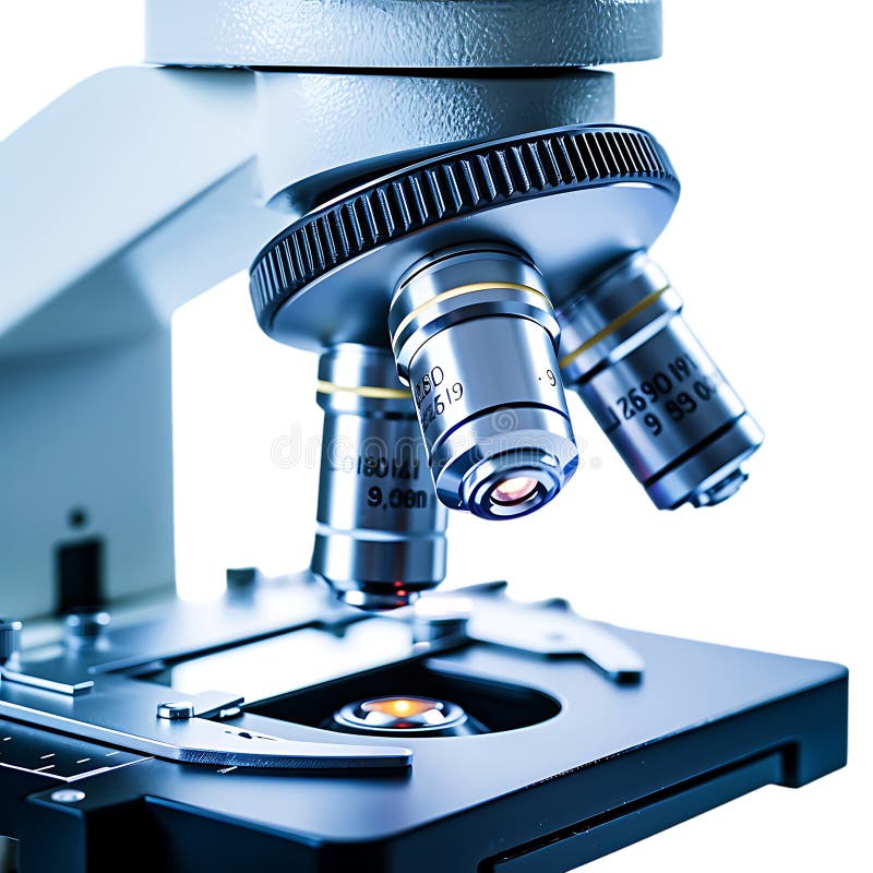 A Microscope Isolated on a Transparent Background Perfect for Science ...
