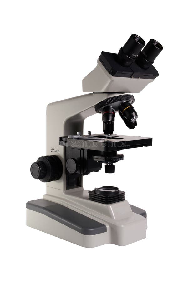 Digital Stereo Microscope with Monitor Stock Photo - Image of workplace ...