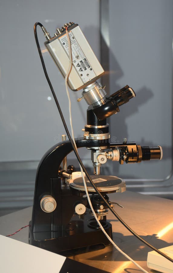 Microscope Kept at a Lab in NASA Center Editorial Photography - Image ...