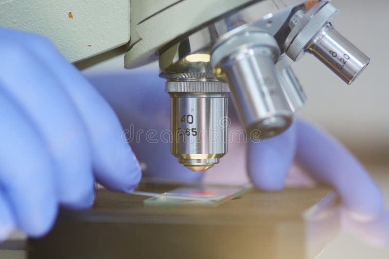 Microscope for Laboratory and Laboratory Research in the Field of ...