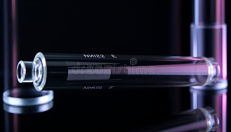 Microscope Lens Close Up Science Equipment and Research Tool Generative ...