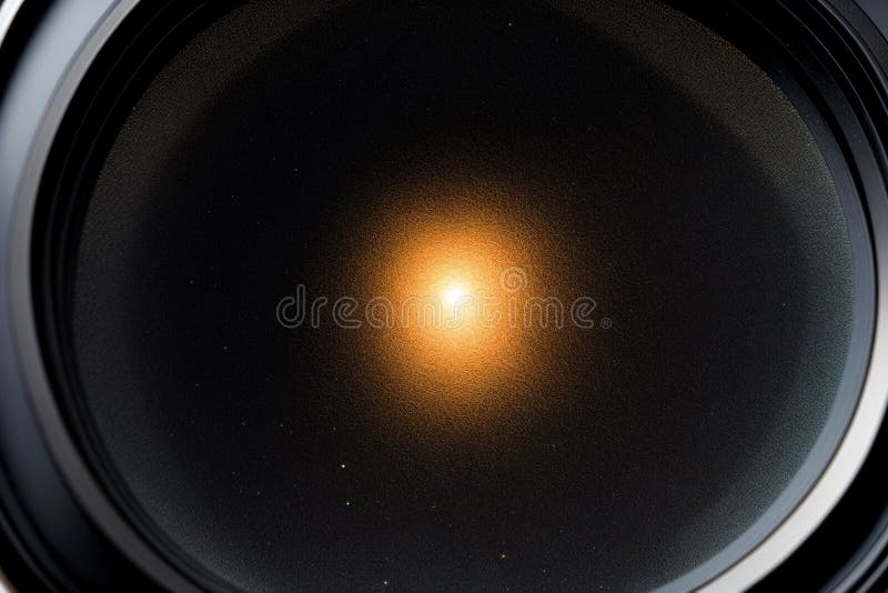 A Microscope Lens Focusing on a Universe within a Single Cell Stock ...